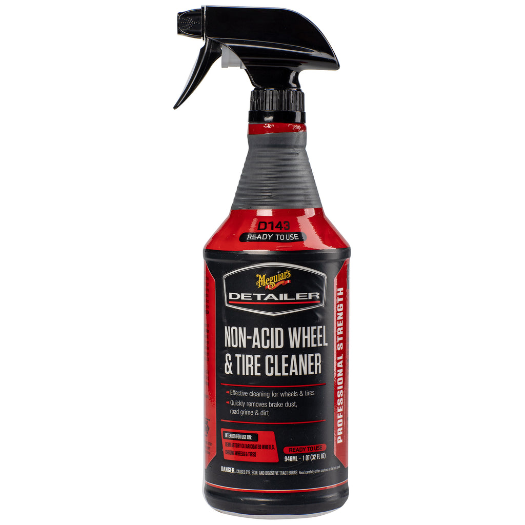 Meguiar's Non-Acid Wheel & Tire Cleaner, D143 - 32 oz.