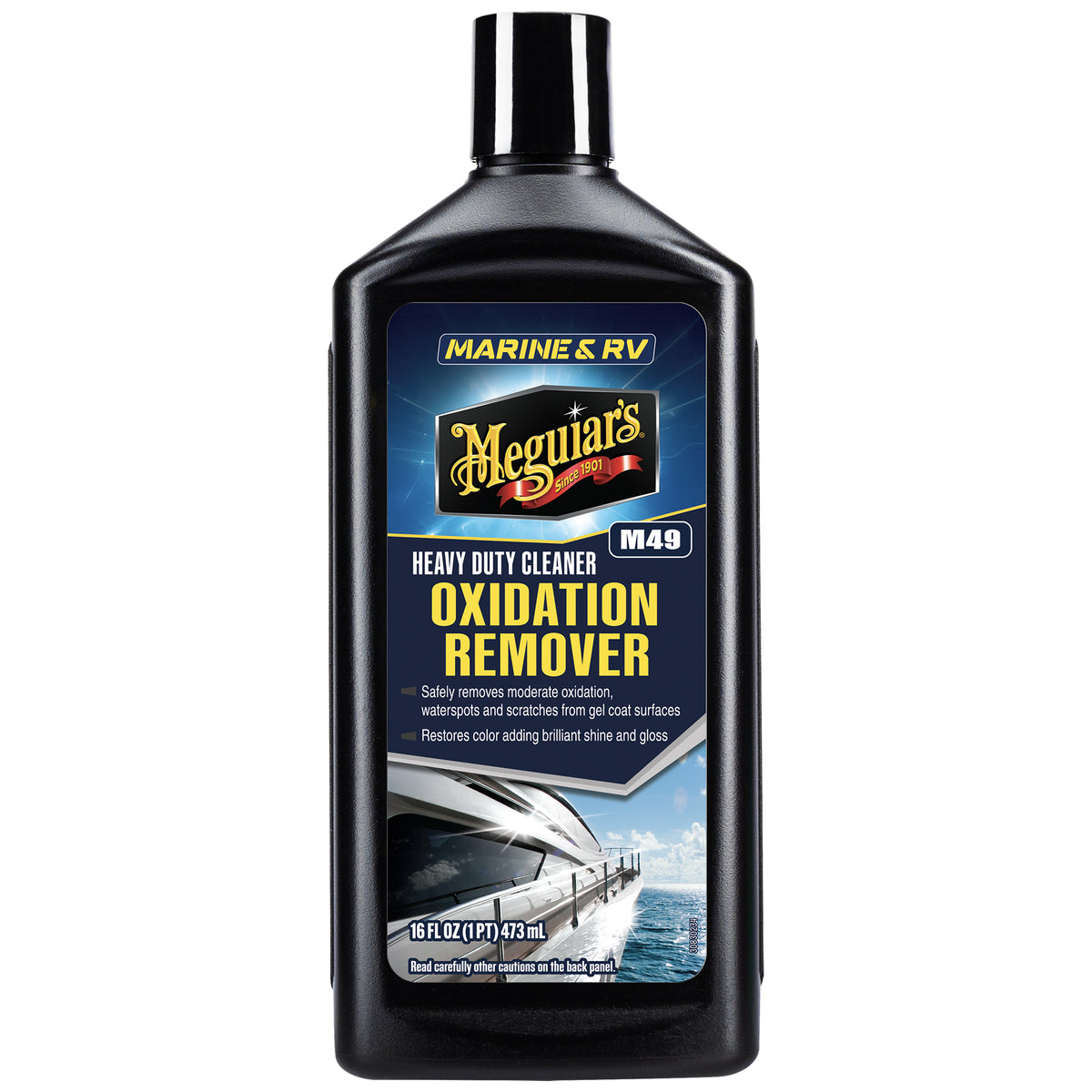 Meguiar's Marine/RV Mirror Glaze HD Oxidation Remover, #49 - 16 oz.