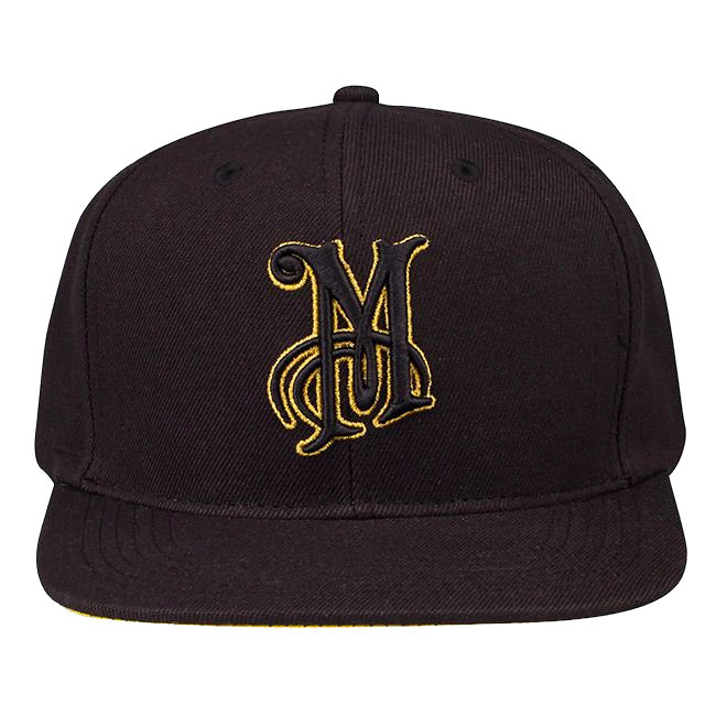 Meguiar's "M" Logo Snapback Hat (Black/Yellow)